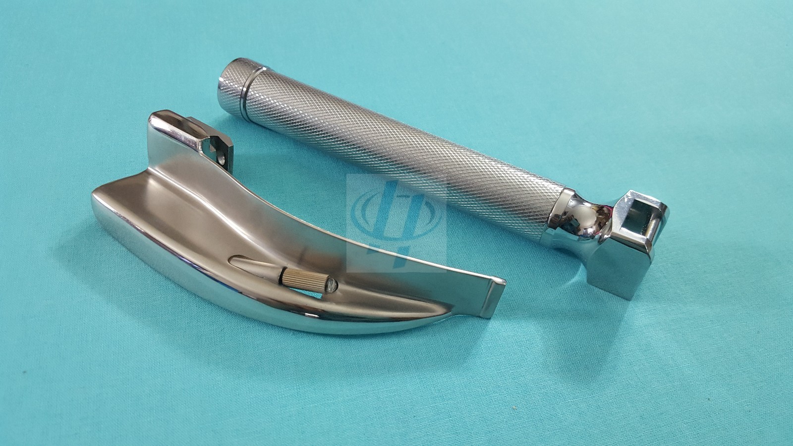 LARYNGOSCOPE MACINTOSH MAC BLADE #2 +SMALL HANDLE "AA" ANESTHESIA ...