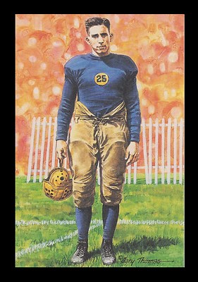August Mike Michalske Goal Line Art Card Green Bay Packers | eBay