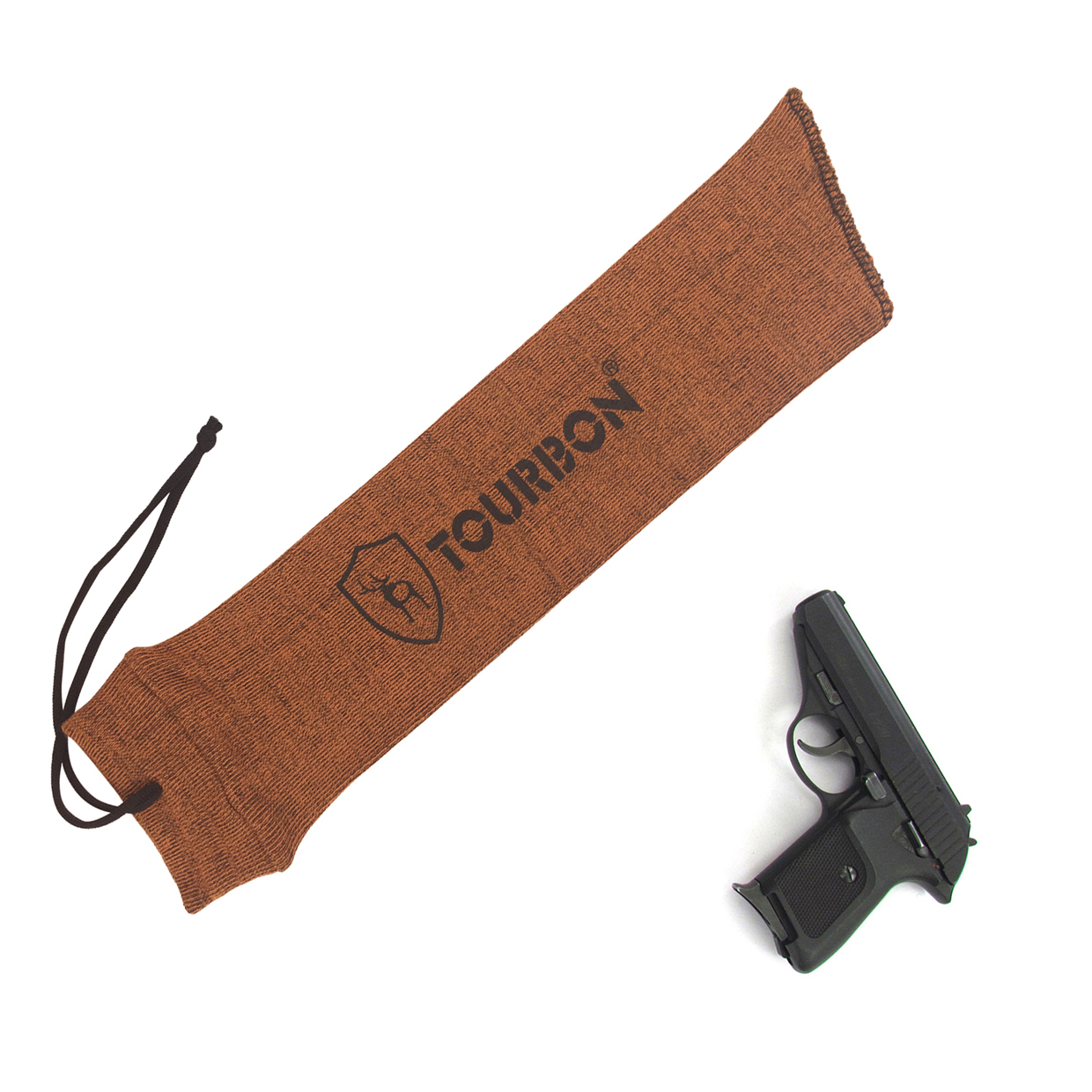 Tourbon Silicone Treated Gun Sock Handgun Sleeve Pistol Firearm Protect ...