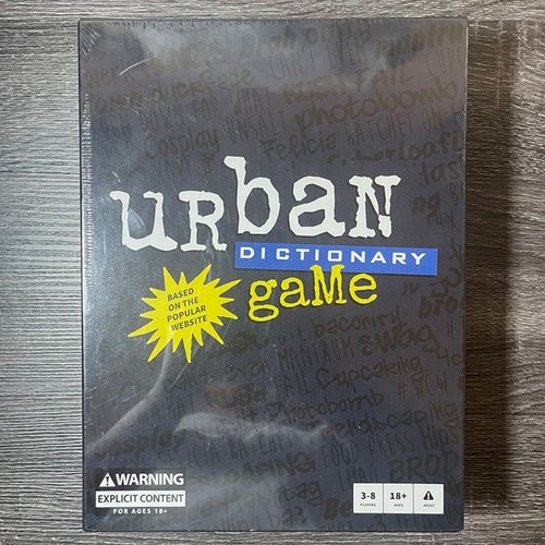 Urban Dictionary Game - Board Game - NWT | eBay