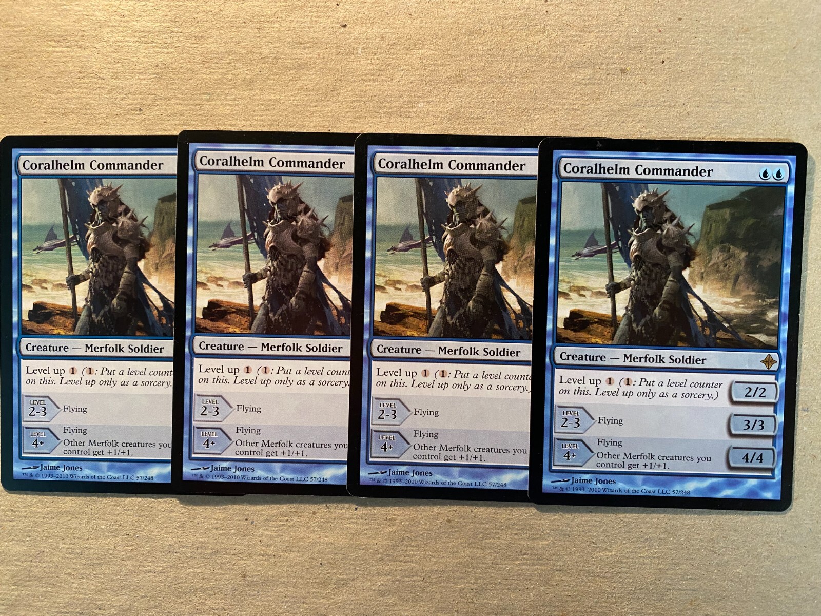 MTG 4x Coralhelm Commander Rise of the Eldrazi Modern Magic the ...