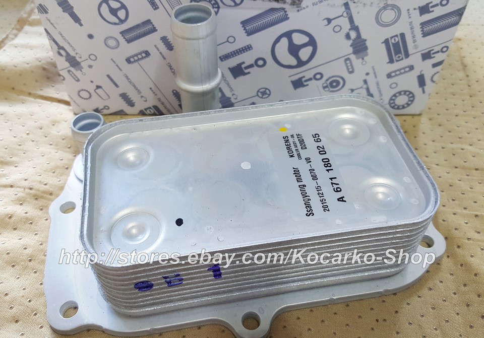 OEM Oil Cooler ASSY Ssangyong Rexton W (D20R) 01/06/2012+ #6711800265 ...