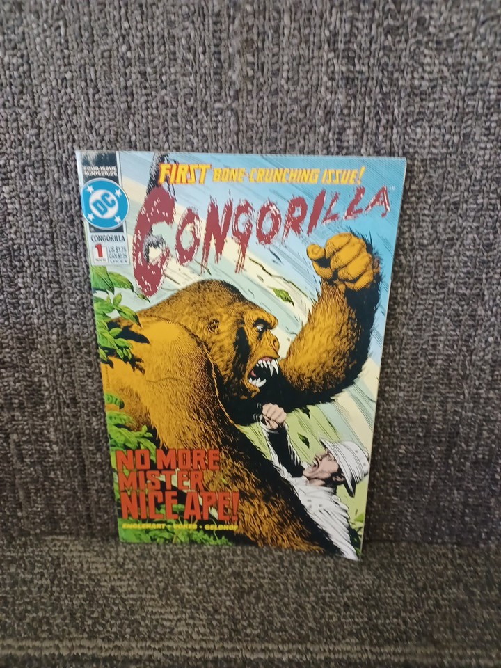 Congorilla #1 Comic Book 1992 VF- Steve Englehart Brian Bolland DC ...