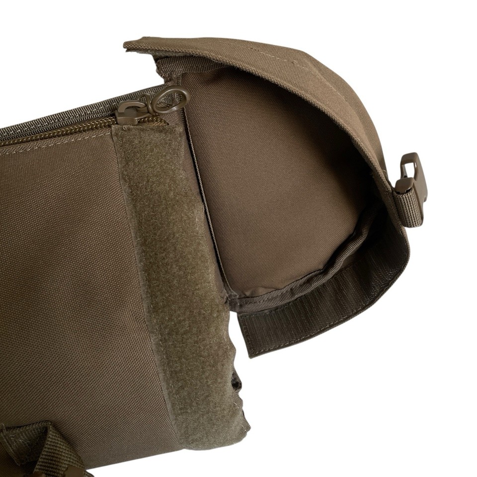 Voodoo Tactical Brown Outdoor Hunting Bag with Zipper & Buckle Closures ...