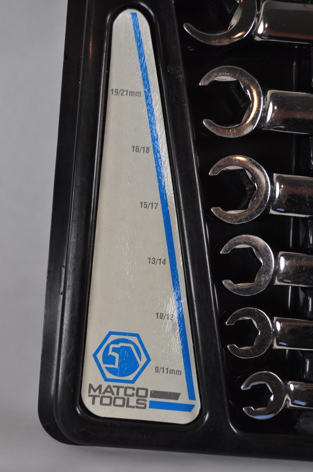 Matco Tools USA RFM Series 6pc Metric 9-21mm Flare Nut Line Wrench Set ...