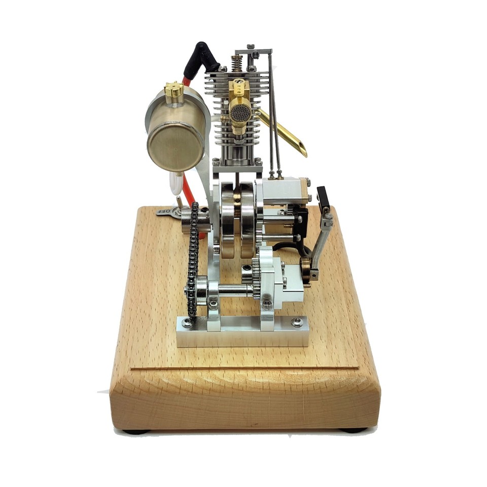 H09 Mini Gasoline Engine Model Kit Engineer DIY Toys Gifts Collection ...