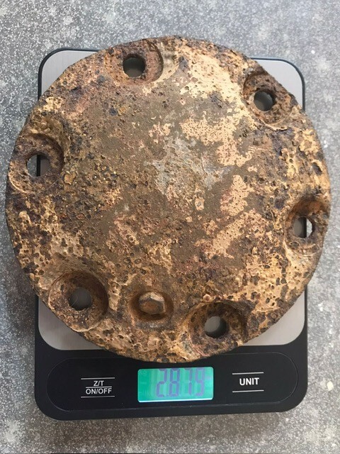 WW2. WWII. Metal detecting. Eastern front battlefield relic. Panzer ...