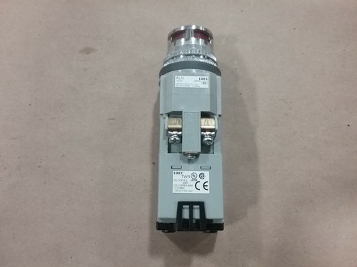 Idec ALN Red Illuminated Push Button TWR Relay #08F59 | eBay