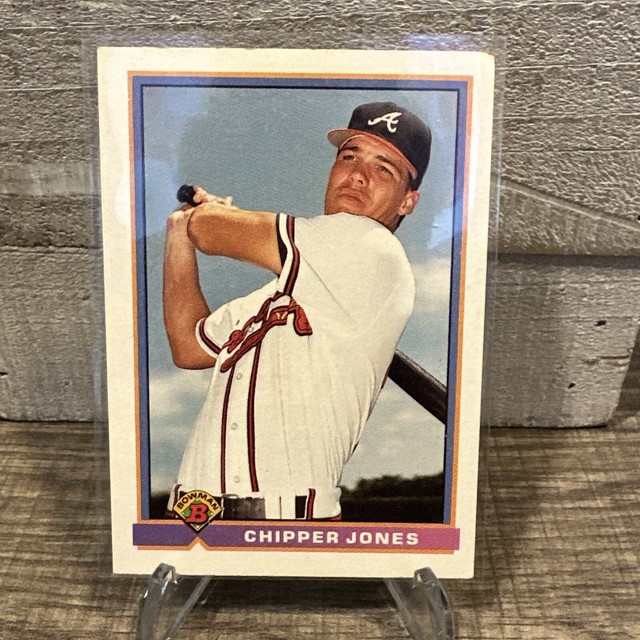 1991 Bowman - #569 Chipper Jones (RC) for sale online | eBay