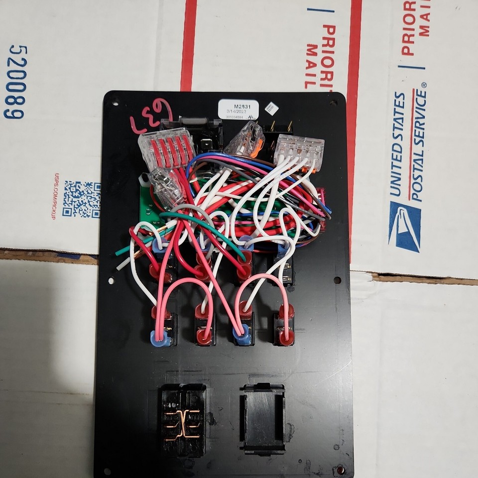 KIB M2831 RV Monitor Panel Control Panel OEM Work and Play switch board ...