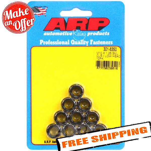 ARP 301-8350 M10 x 1.25 Nut Kit | eBay