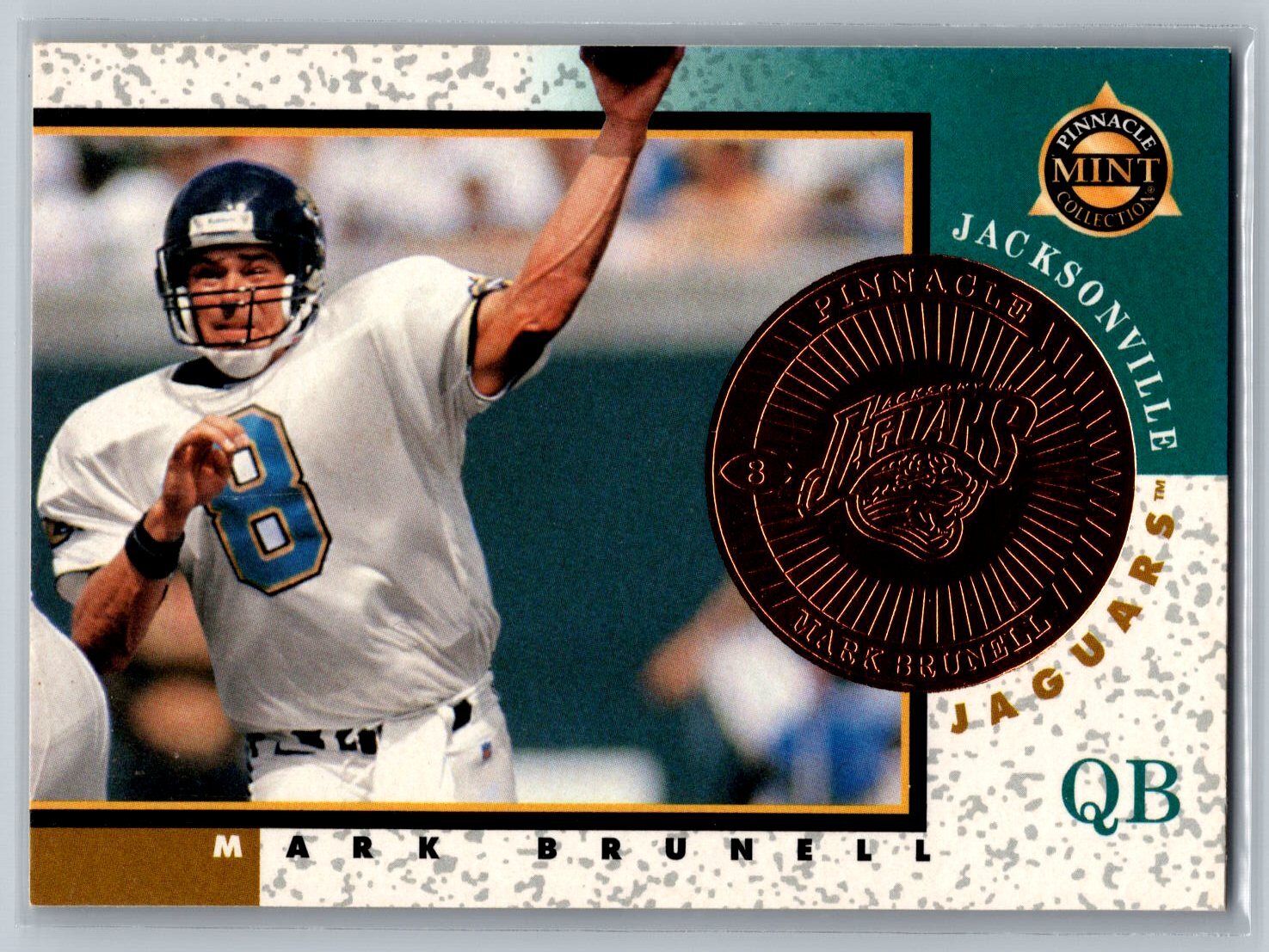 1997 Pinnacle Mint #3 Mark Brunell Jacksonville Jaguars | eBay