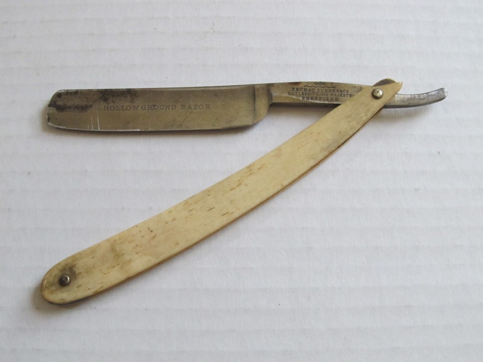 VINTAGE THOMAS TURNER STRAIGHT RAZOR - AS IS- AND AS-FOUND - | eBay