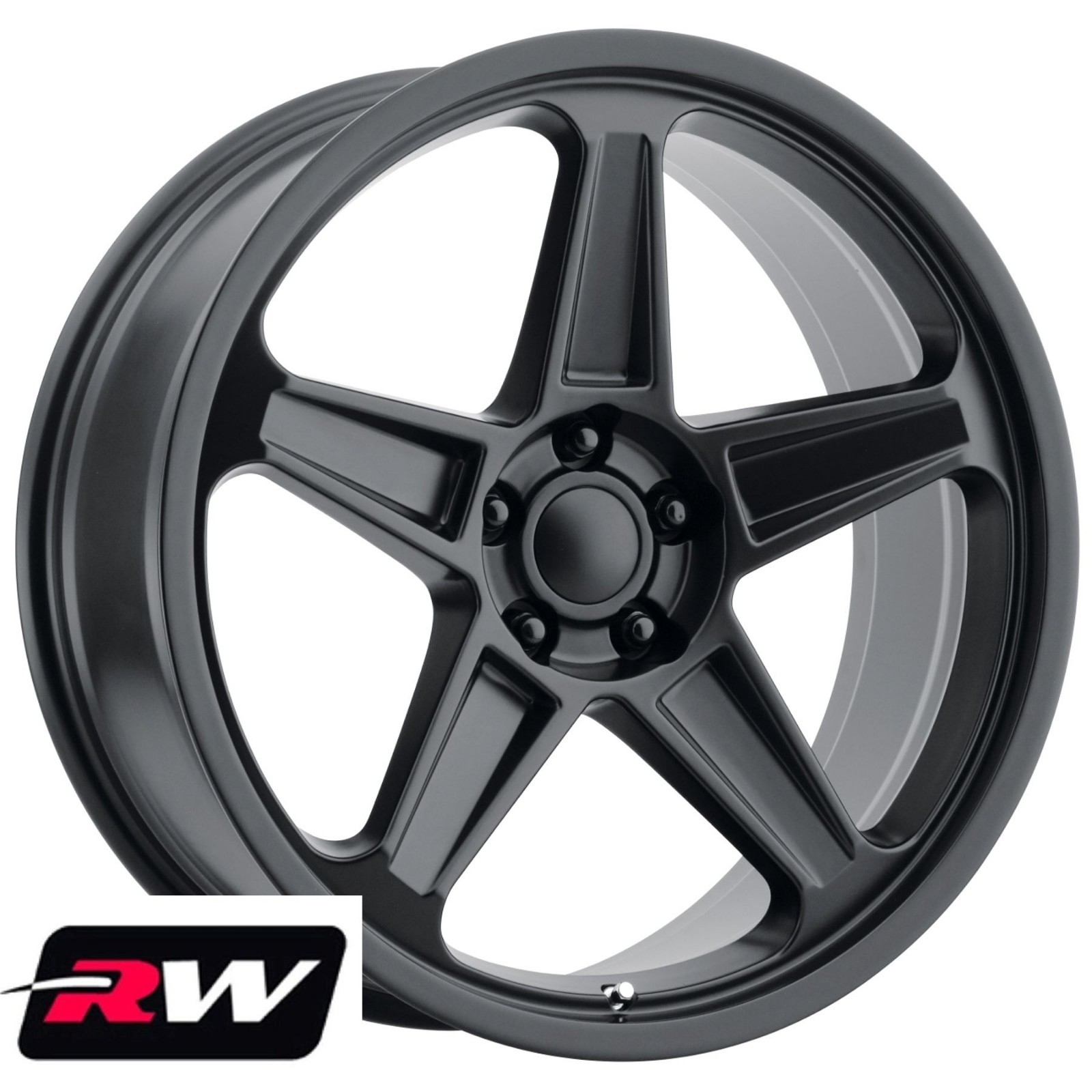 20 inch 20 x9" Wheels for Dodge Challenger Matte Black Rims 2018 SRT ...
