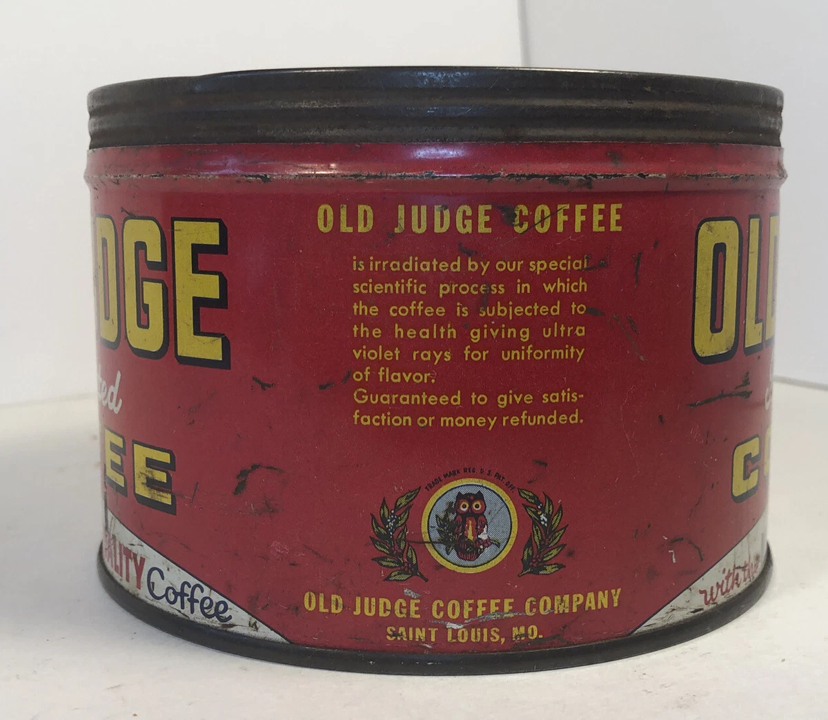 Old Vintage Coffee Can