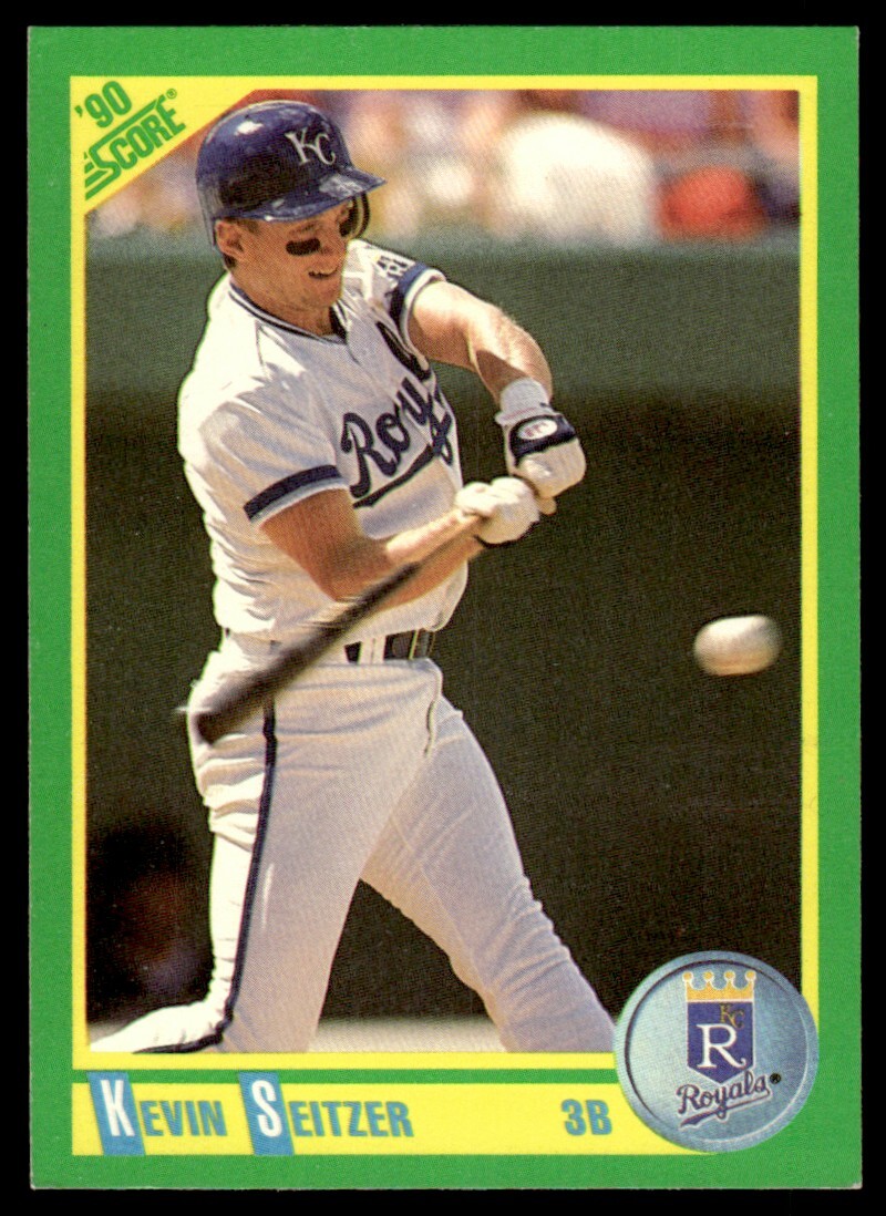 1990 Score #199 Kevin Seitzer Kansas City Royals | eBay