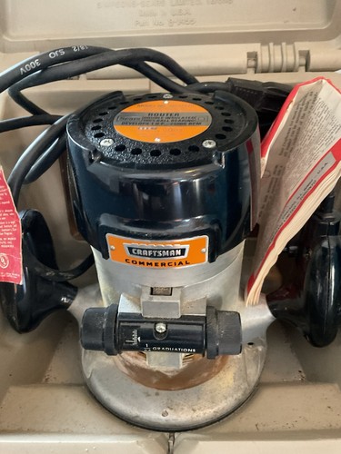 Vintage Heavy Duty Craftsman Model 315-17370 router Commercial | eBay