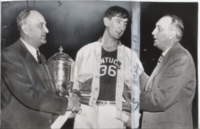 1948 Press Photo University Kentucky Basketball Player Alex Groza (36 ...