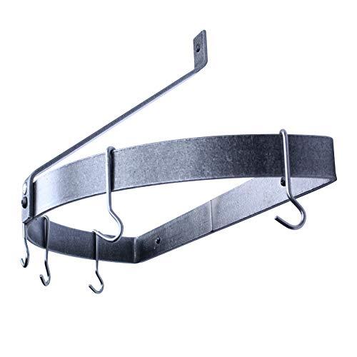 Half Circle Pot Rack, Hammered Steel 606155004889 | eBay