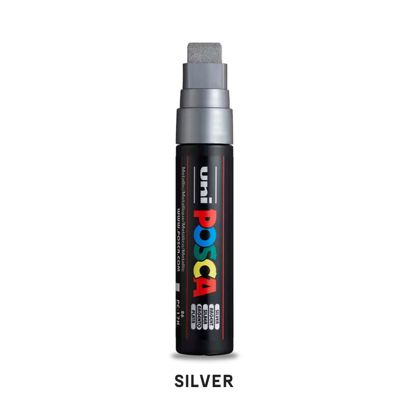 UNI POSCA PC-17K Single Water-based Paint 15MM Chisel Tip Marker ...