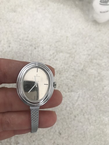 Alpha Swiss Watch Ladies Fond Acier Inoxydable 217910 | eBay Australia