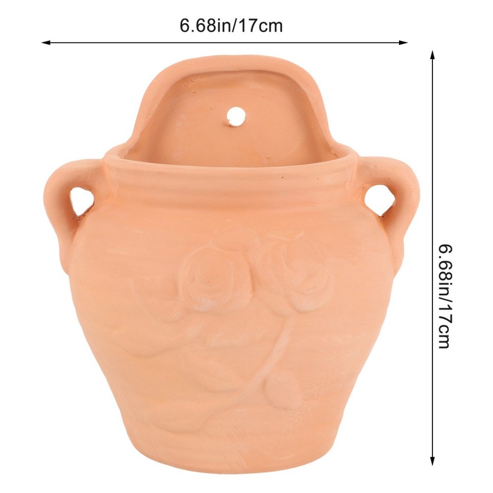 Wall Plant Holder Wall Pottery Flower Pot Balcony Plant Planter Wall ...