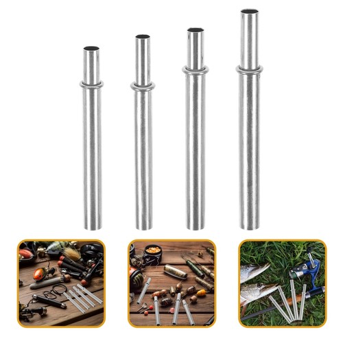 4 Pcs Connecting Casing Rod Building Equipment Connector Tube Fishing ...