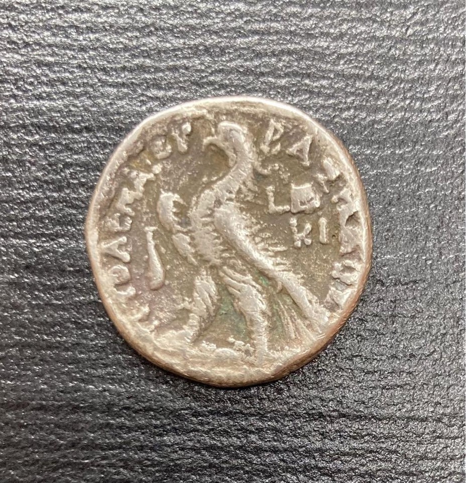 Y0923 Ancient Greece, Ptolemaic dynasty, Tetradrachma silver coin/Roman ...