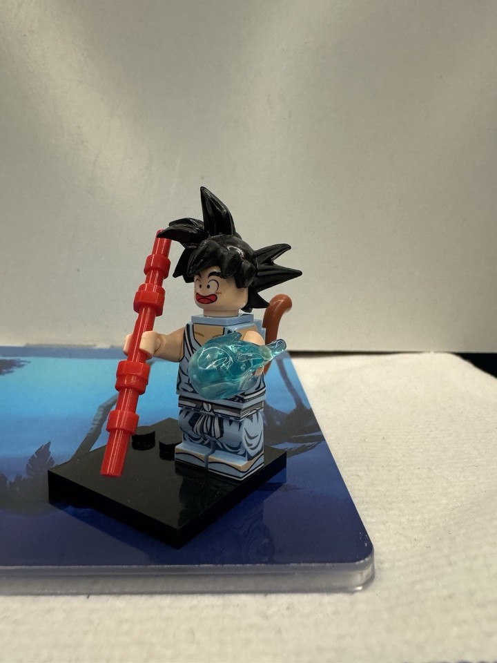 Custom Lego Dragon Ball Z Minifigures Set Of -9 BROLY.GOKU.GOHAN . CELL ...
