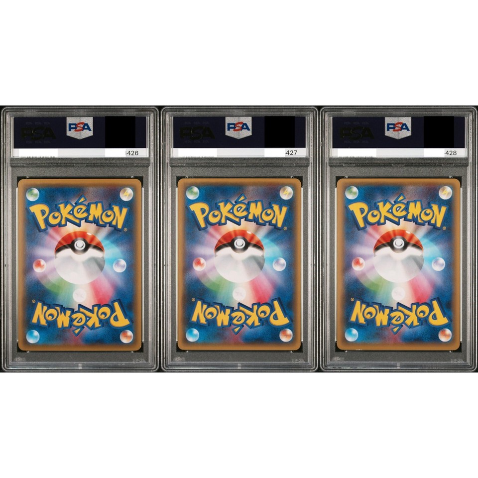 PSA 10 9 Charizard Charmander Charmeleon Pokekyun Seq Set Pokemon Card ...