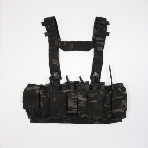 UW4 Style Tactical Chest Rig - Multicam Black | eBay