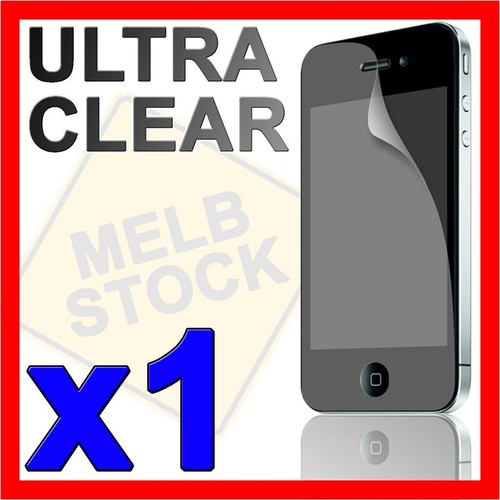 1x Ultra Crystal Clear Screen Protector LCD Guard Film for Apple iPhone ...