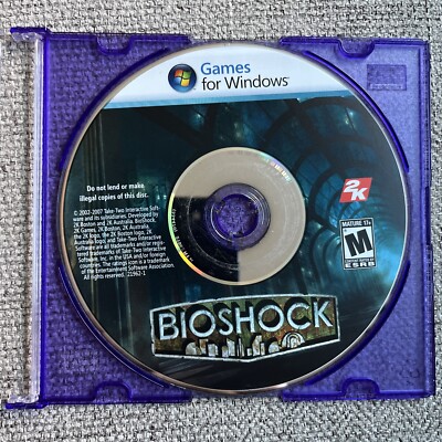 Bioshock (2007) - PC CD-ROM - Disc Only | eBay