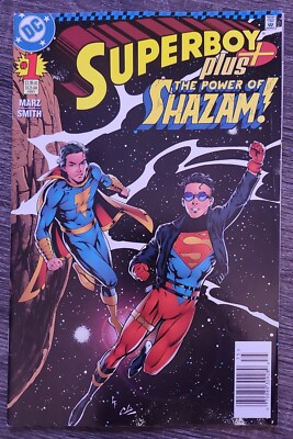 Superboy + The Power Of Shazam #1 - DC Comic SPEC - 1997 Newsstand ...