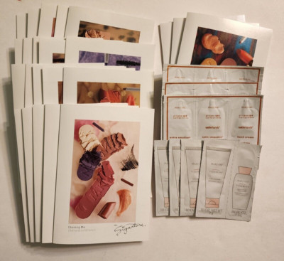 Mary Kay Color Cards (23) - Satin Hands - Face Cleanser & Moisturizer ...