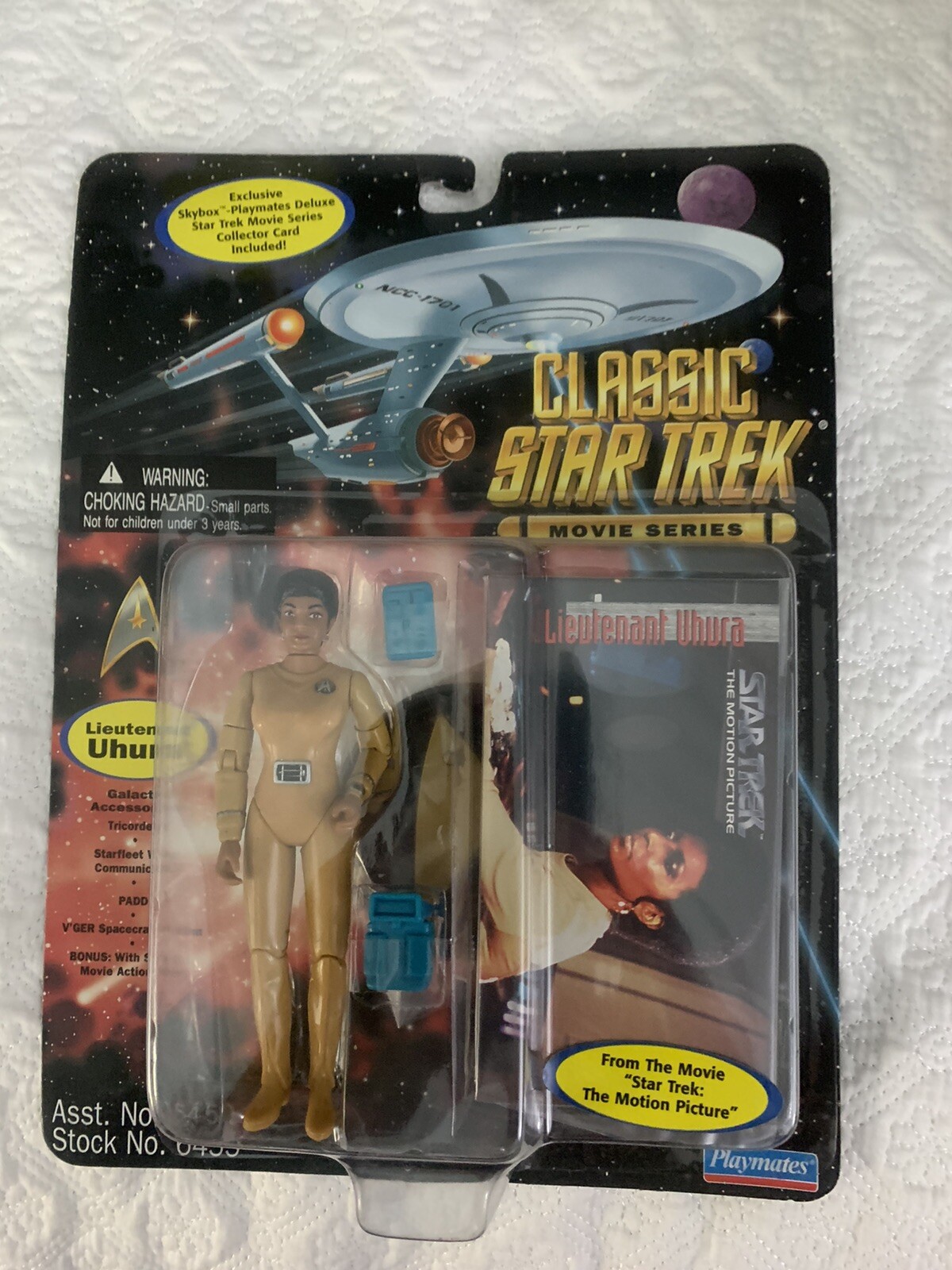 Star Trek Lt Uhura galactic accessories playmates action figure | eBay