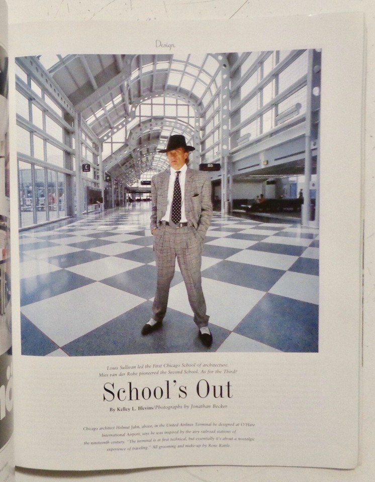 Vintage TOWN & COUNTRY September 1990 CHICAGO Social Scene Chefs Helmut ...