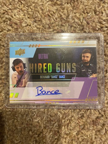 2023 Upper Deck Call of Duty League Bance Hired Guns Autographed Card ...