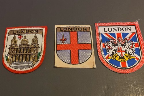 Vtg Lot Of 3 LONDON Sew On Patches | eBay