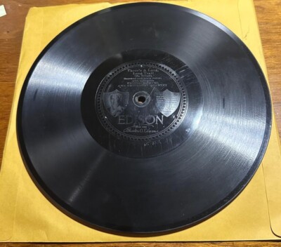 Thomas Edison Diamond Disc Record Freedom For All Forever / There's A ...