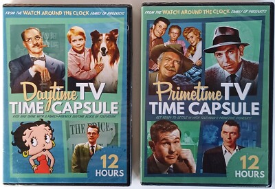 DAYTIME TV TIME CAPSULE - (2) DVD + PRIMETIME TV TIME CAPSULE - 2 DVD - SEALED | eBay