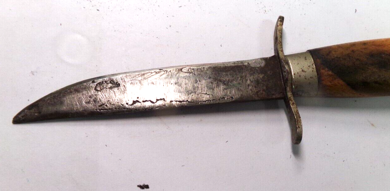 Vintage KJ Eriksson MORA SWEDEN Hunting Knife 7.5" LOGO MISPRINT ...