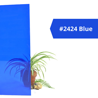 BuyPlastic 2424 Blue Transparent Colored Acrylic Sheet 1/8" x 24" x 36 ...