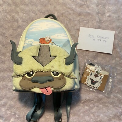 Loungefly Nickelodeon Avatar Aang Appa Mini Backpack with wallet ...