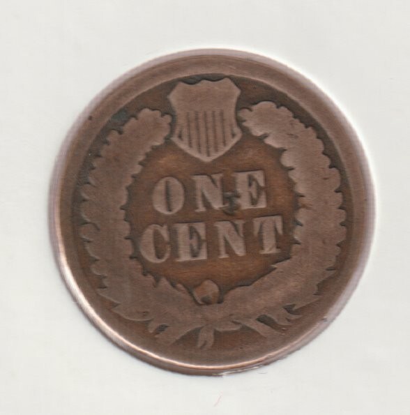 Rare Old 1887 Native American Indian Head Penny Cent US Coin Collection ...