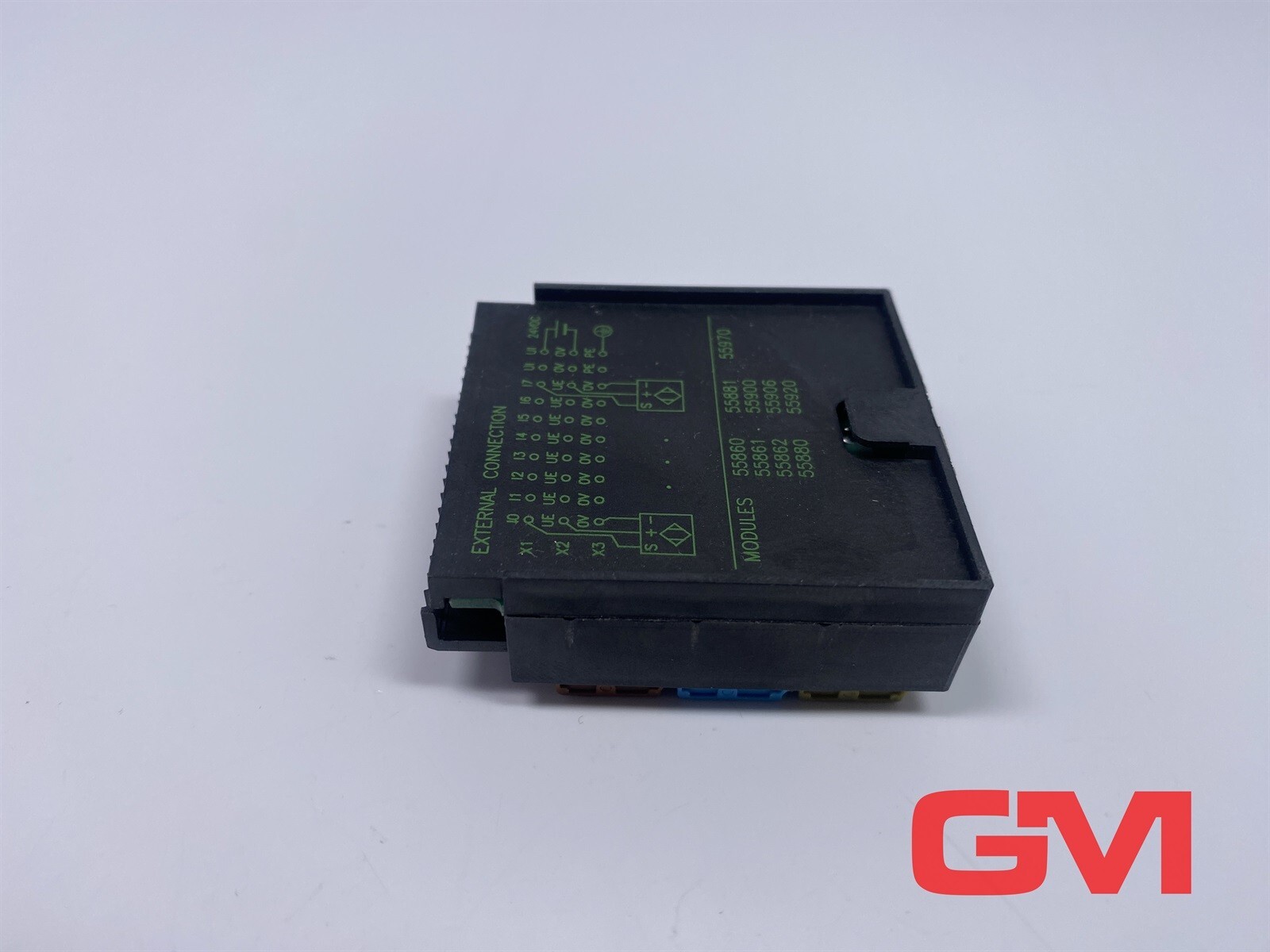 Murr Electronics Terminal Block 55954 3-Wire Spring Force Clamp Block ...