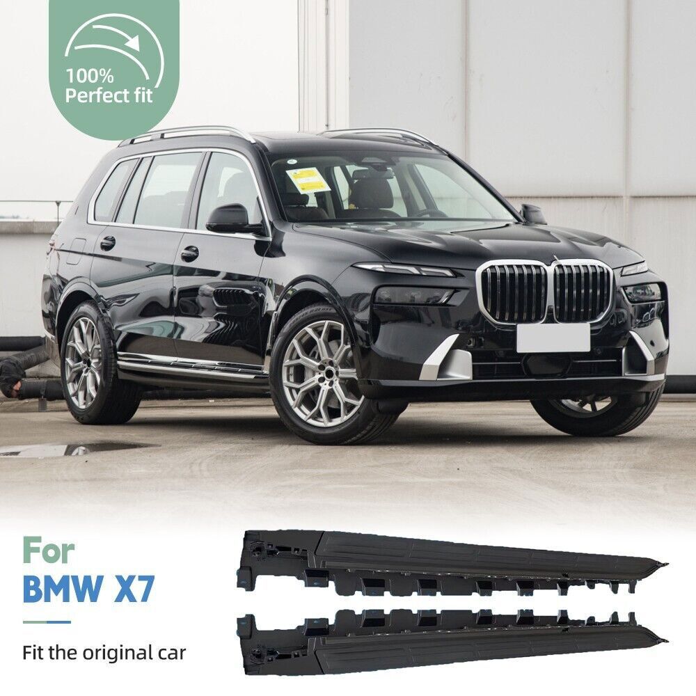 2Pcs Fits for BMW X7 G07 2019-2023 Door Fixed Side Step Running Board ...