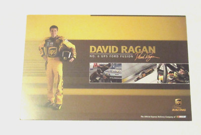 2010 David Ragan Hero Card #6 UPS Ford Fusion Nascar Racing | eBay