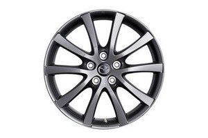 Mazda 3 (05/13>)Single 18" Alloy Wheel 5 x 2 Spoke in Dark Gunmetal ...
