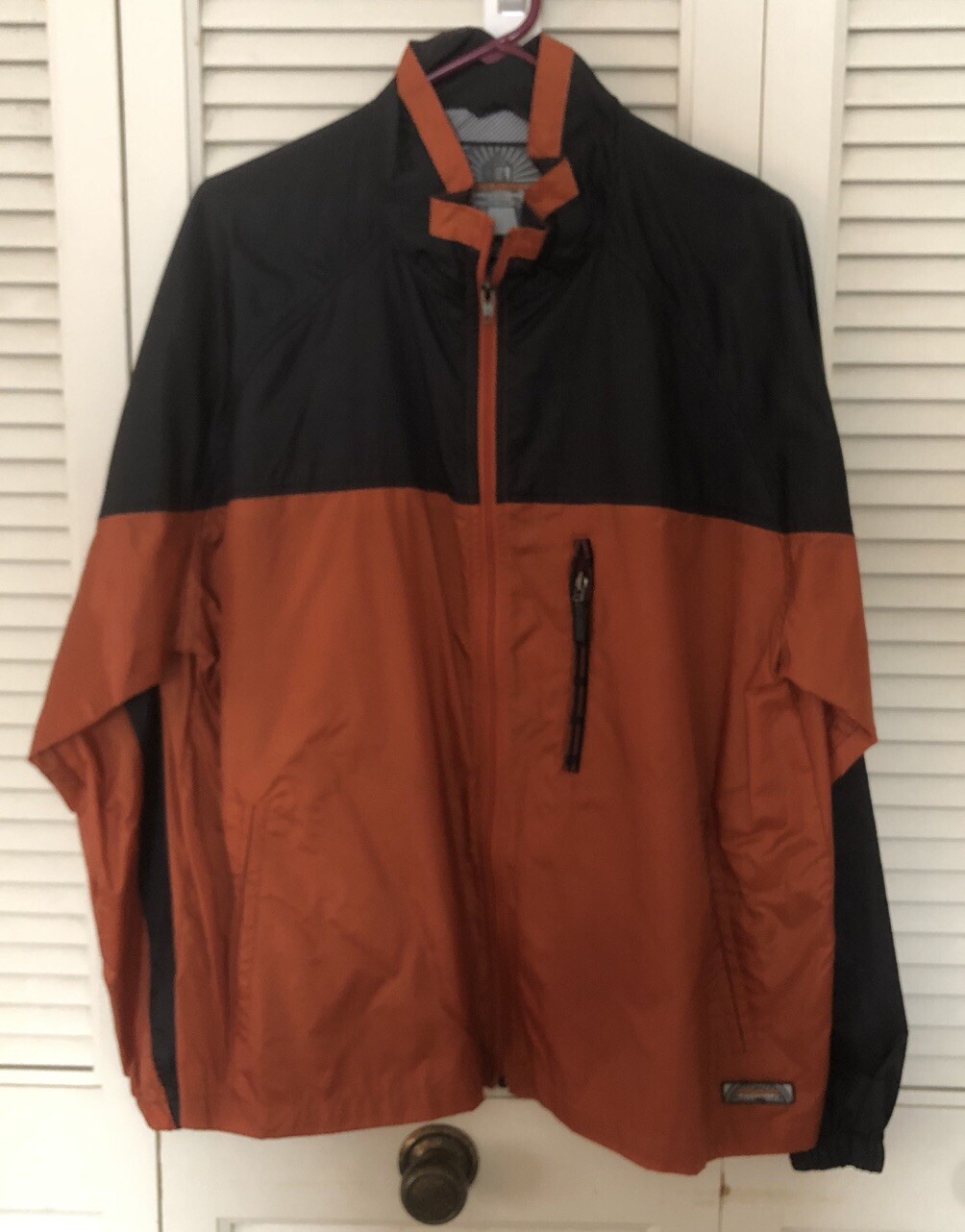 WEATHER PACK BY WEATHERPROOF DARK ORANGE AND BLACK WI… - Gem